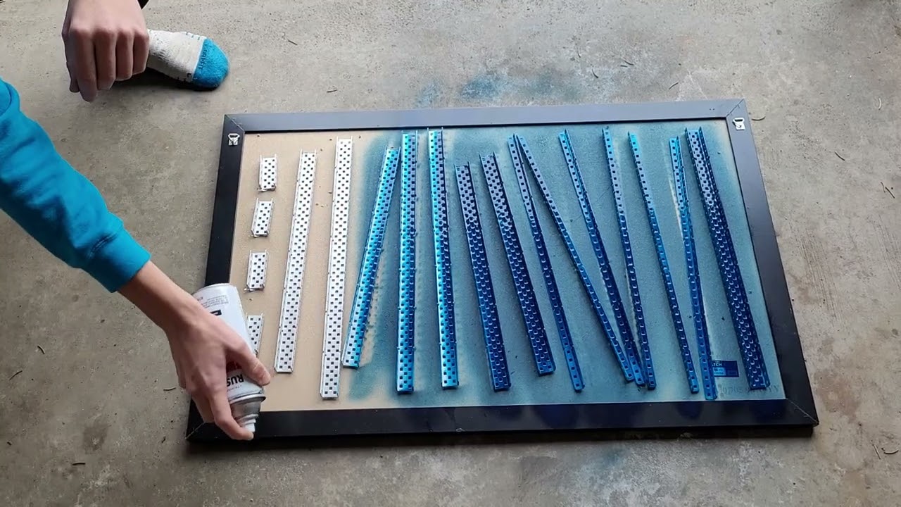 How to Spray Paint Vex Metal 1200 sub special!!! 60470S semicolon - YouTube