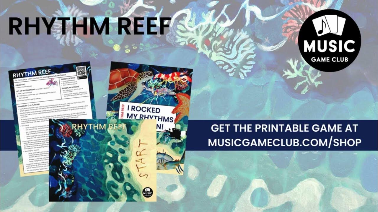 Rhythm Reef Music Boom™ Cards | Rhythm & Note Value Digital Music Games ...