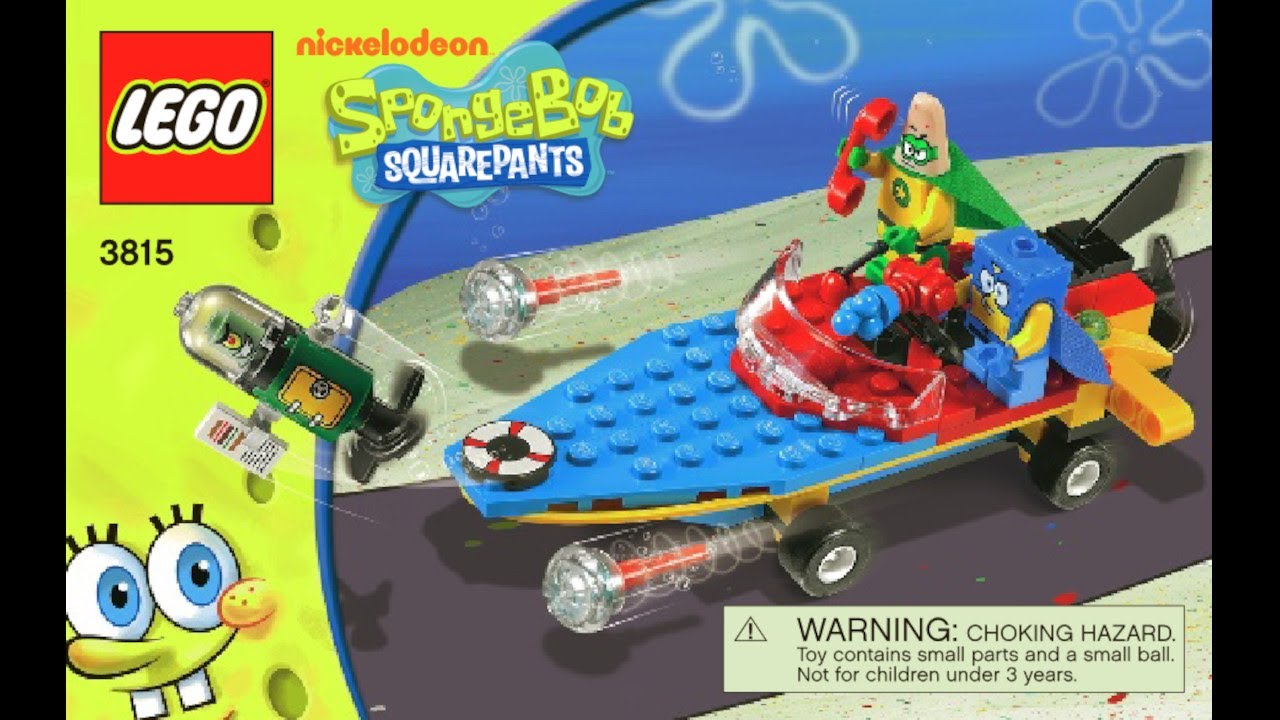 LEGO Instructions | SpongeBob SquarePants | 3815 | Heroic Heroes of the ...