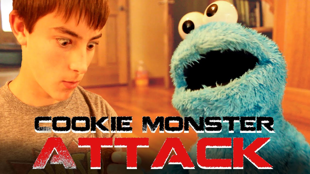 Cookie Monster Attack - YouTube