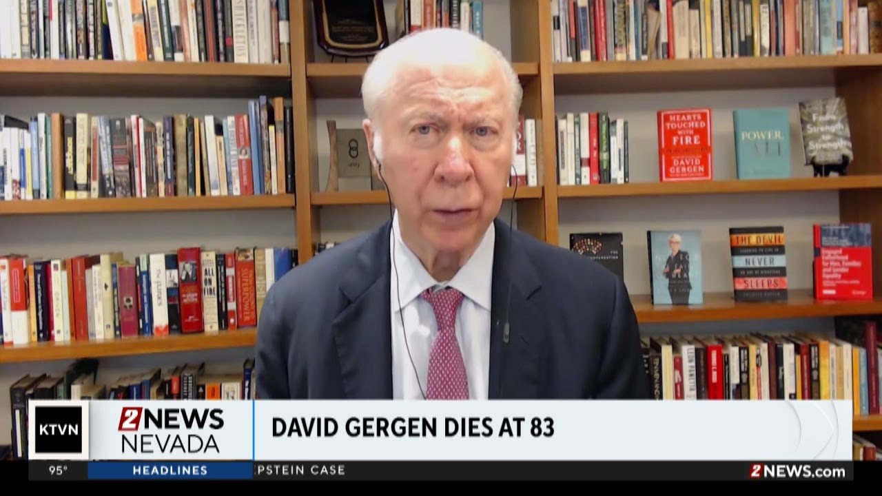 David Gergen, adviser to four presidents, has died - YouTube