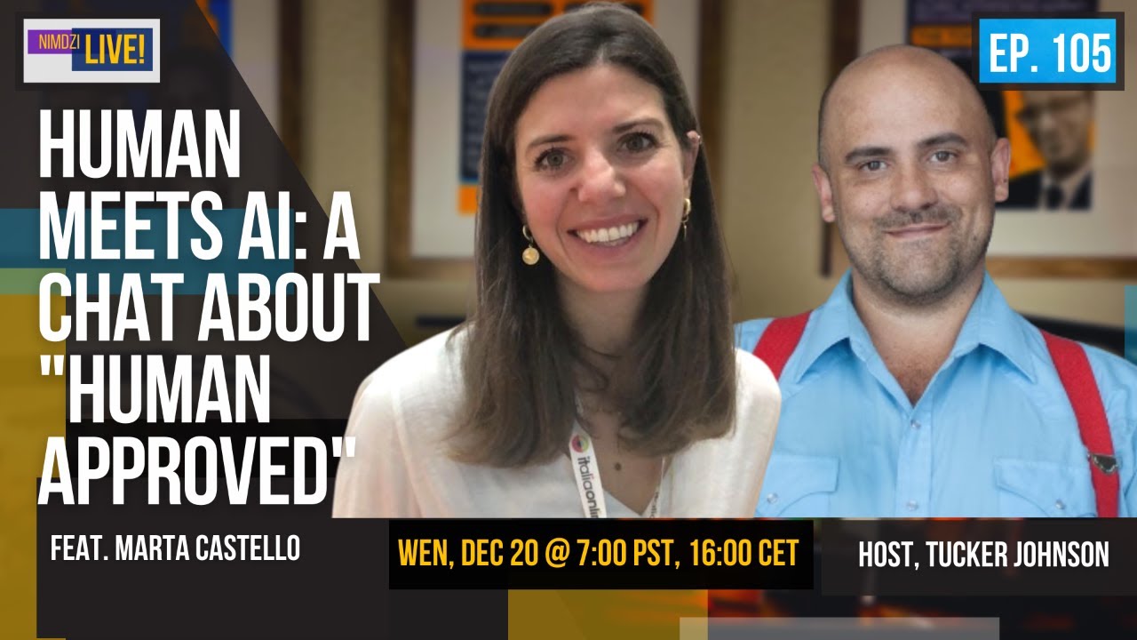 Human Meets AI: A chat about "Human Approved" feat. Marta Castello ...