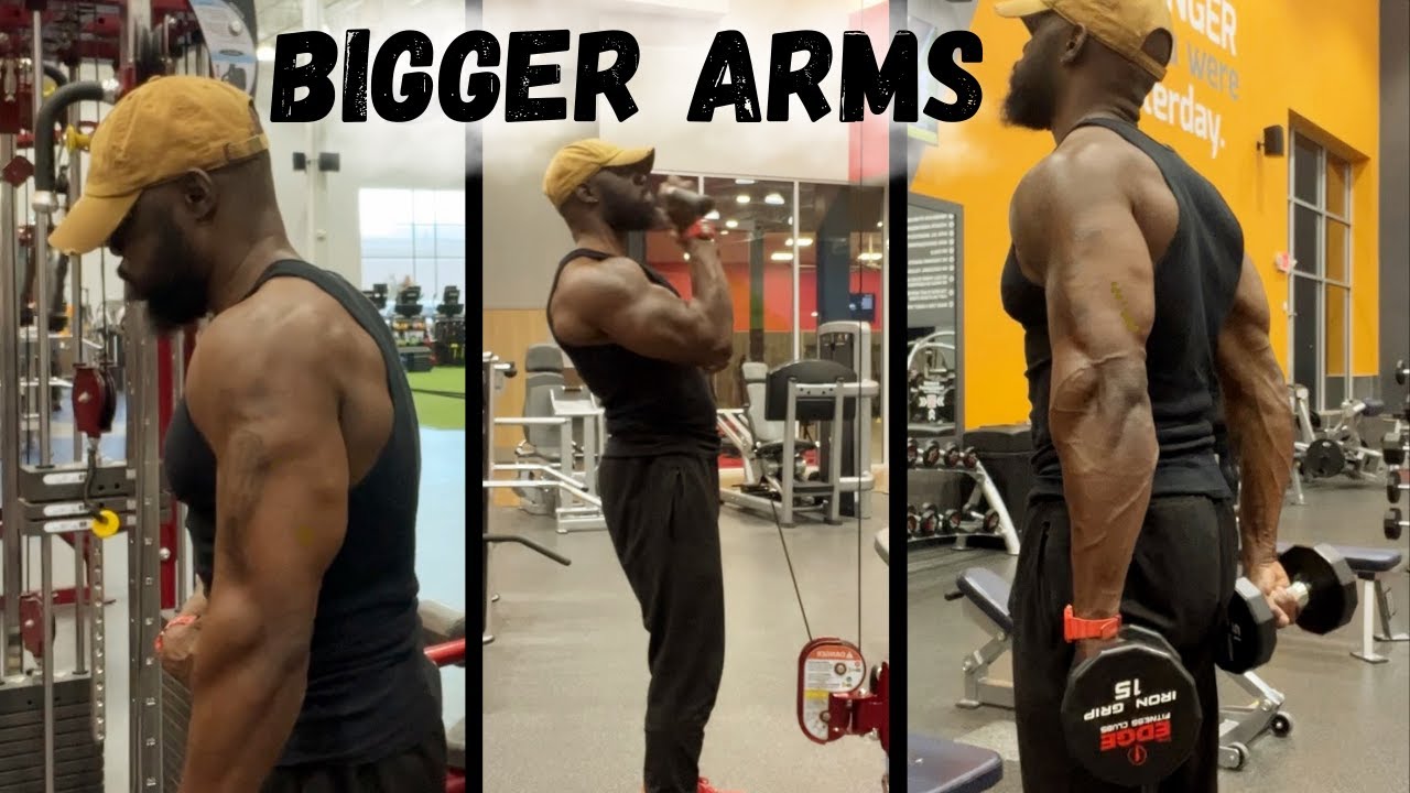 TIPS FOR BIGGER ARMS - YouTube