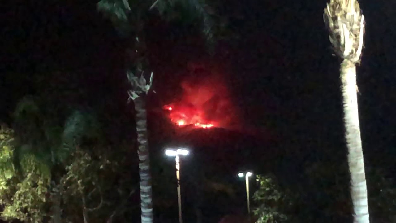 Painted Cave Area Fire 11/25/2019 - YouTube