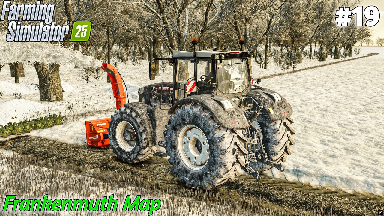 Snow removing | Seeding Filed | Frankenmuth Farm | Ep19 | Farming ...