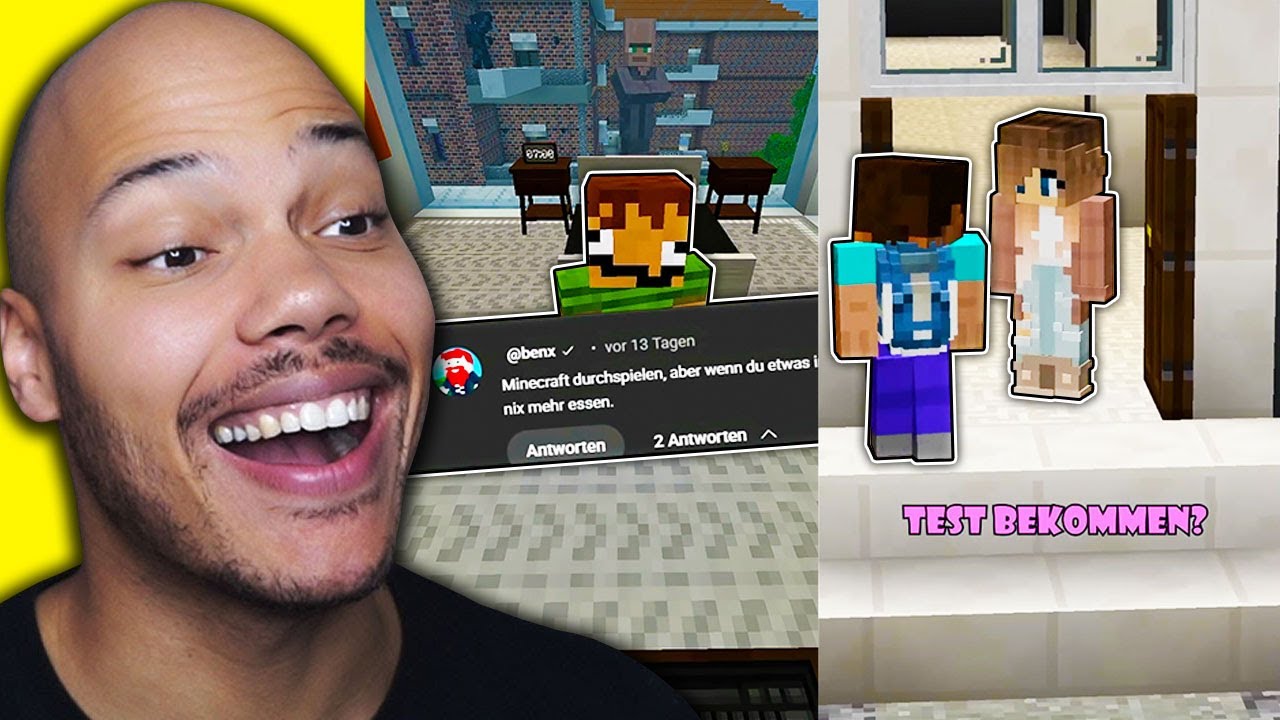 ich REAGIERE auf die TOP 10 SHORTS von TOBBSS... (Minecraft) - YouTube