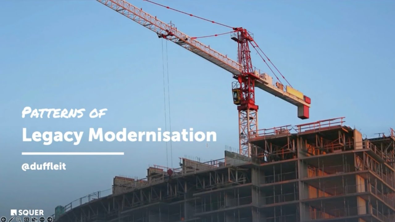 David Leitner - Patterns of Legacy Modernization - YouTube