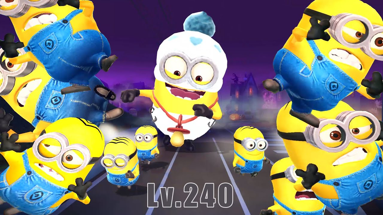 Minion rush Baby minion Become the Mega minion 8 times at Halloween ...