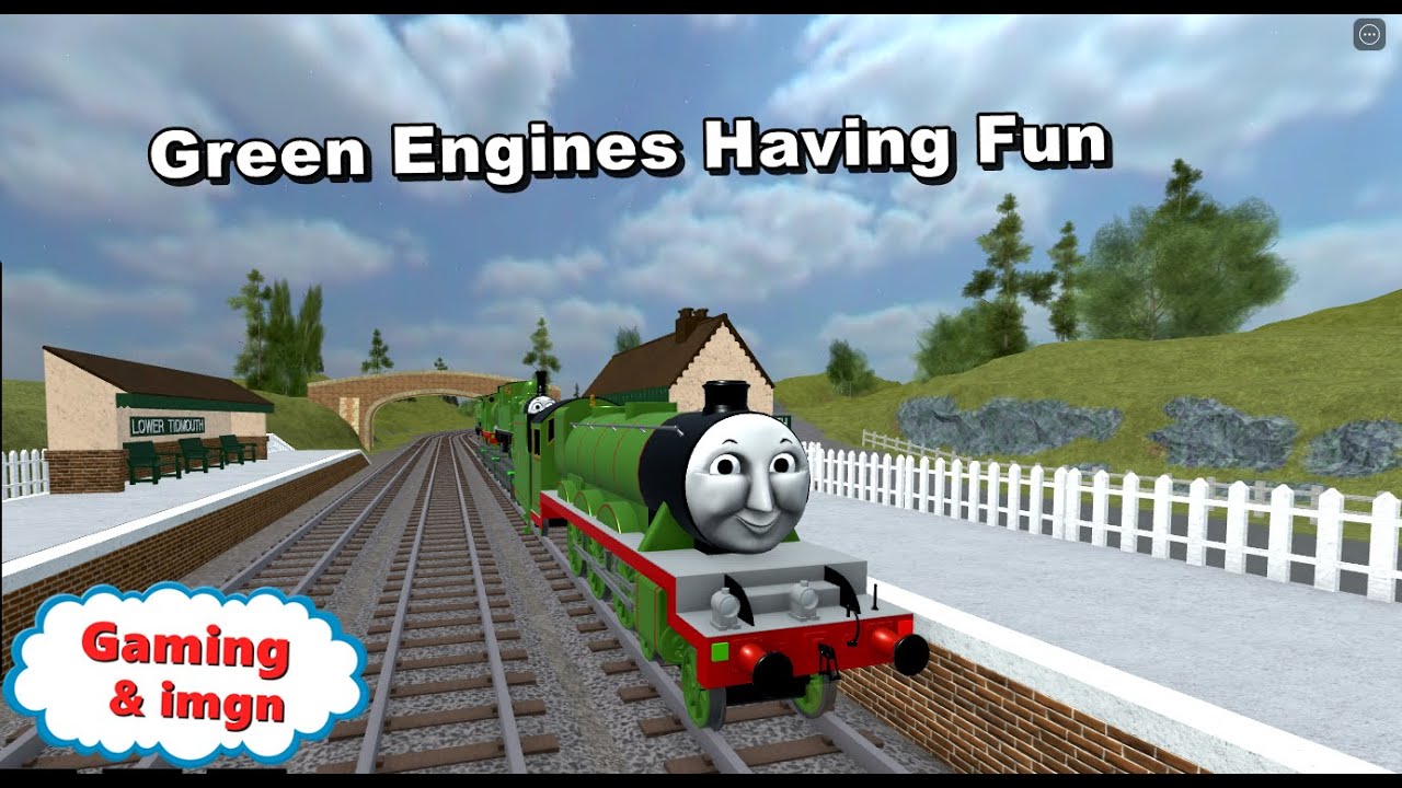 Green Engine Having Fun! - Roblox Take On Sodor - YouTube