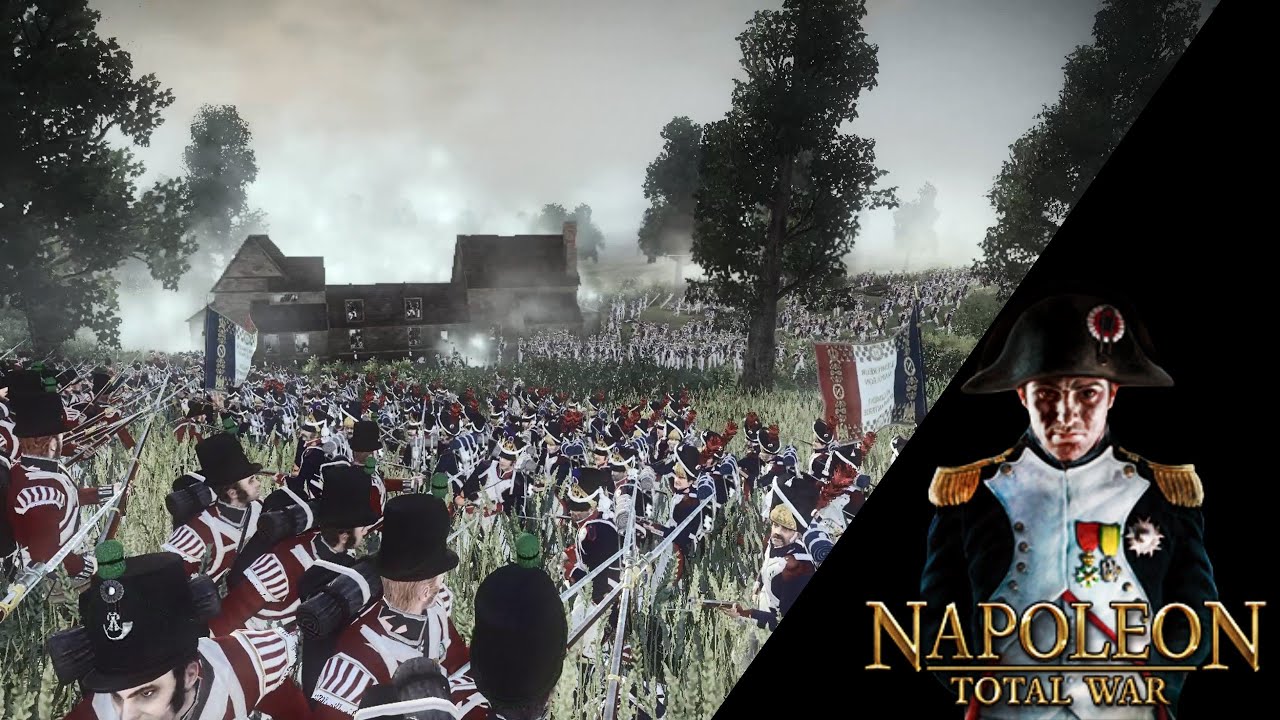 British vs France - Battle of Waterloo - NTW Remastered 3.0 - YouTube