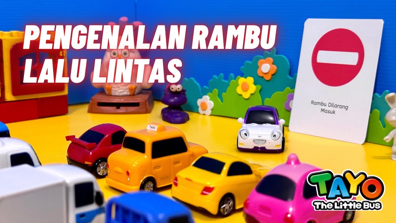 Tayo Belajar Rambu Lalu Lintas - Tayo The Little Bus - YouTube
