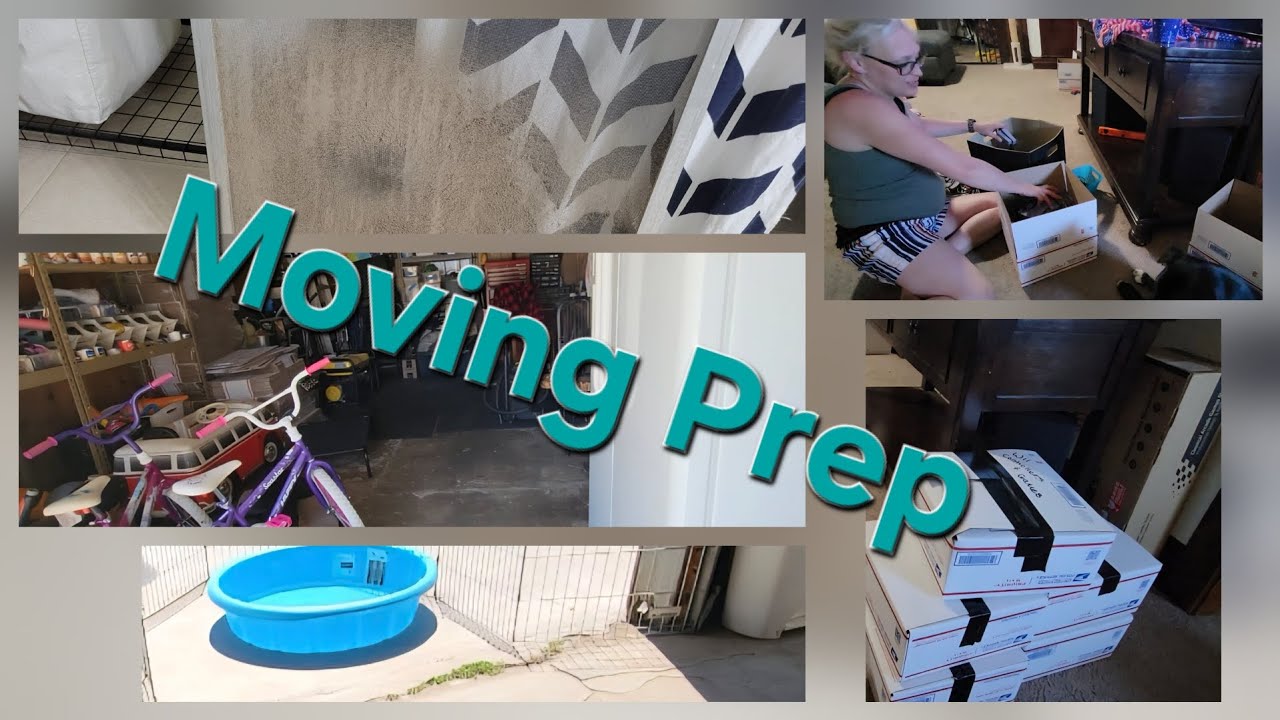 Random Cleaning + Moving Prep | Packing & Decluttering - YouTube