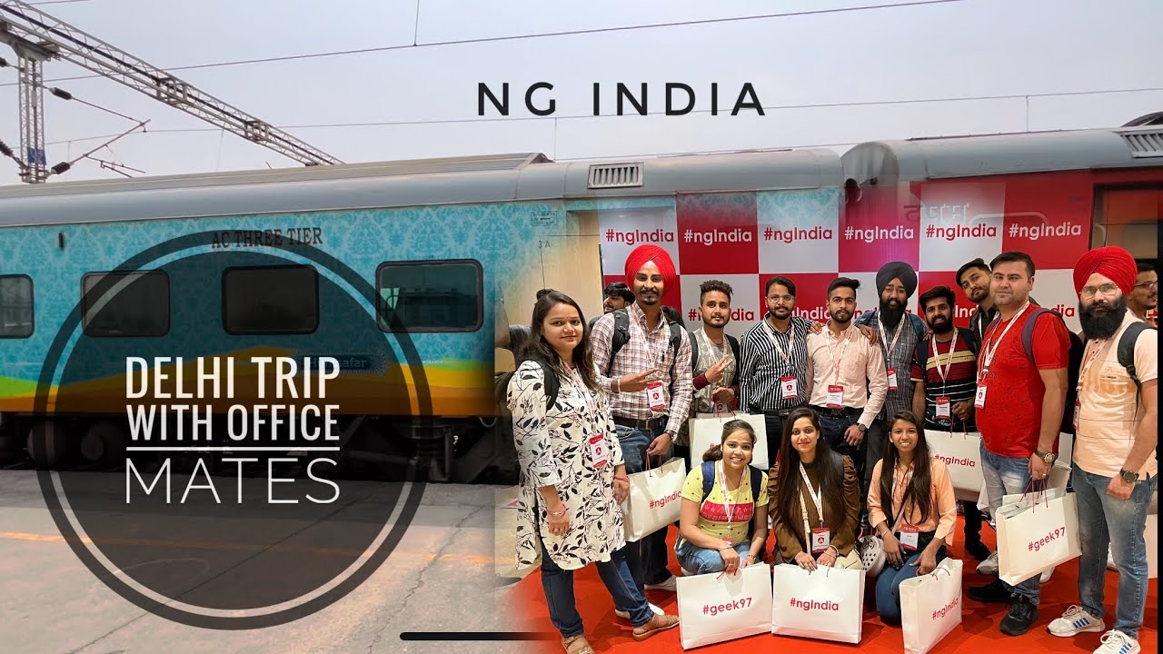Delhi Trip With Office Colleagues | Attend NG India Conference | Delhi ...