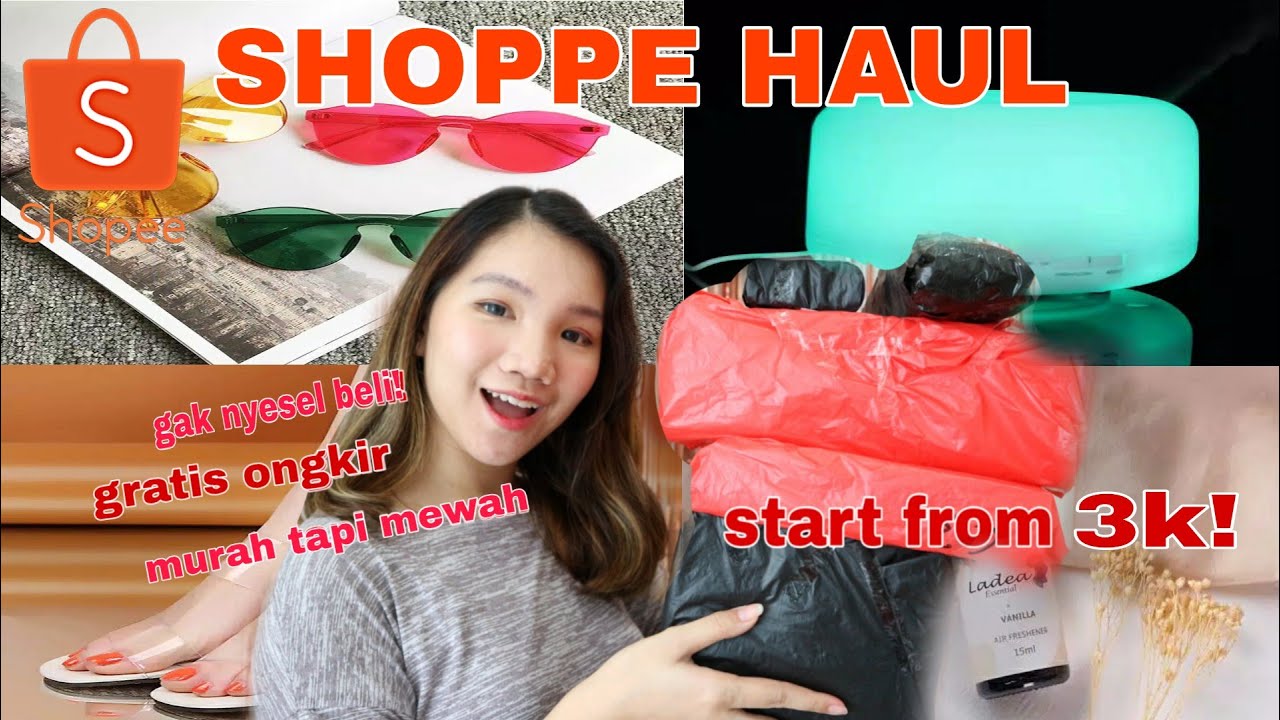 SHOPEE HAUL RANDOM STUFF MULAI DRI 3 RBU-AN! BARANG UNIK , LUCU DAN ...
