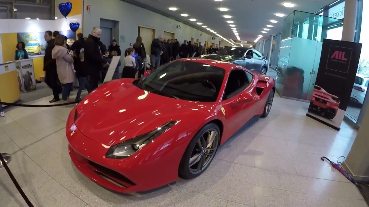 Automobil Messe 2018 Freiburg - Supercars - Ferrari 488 GTB ...