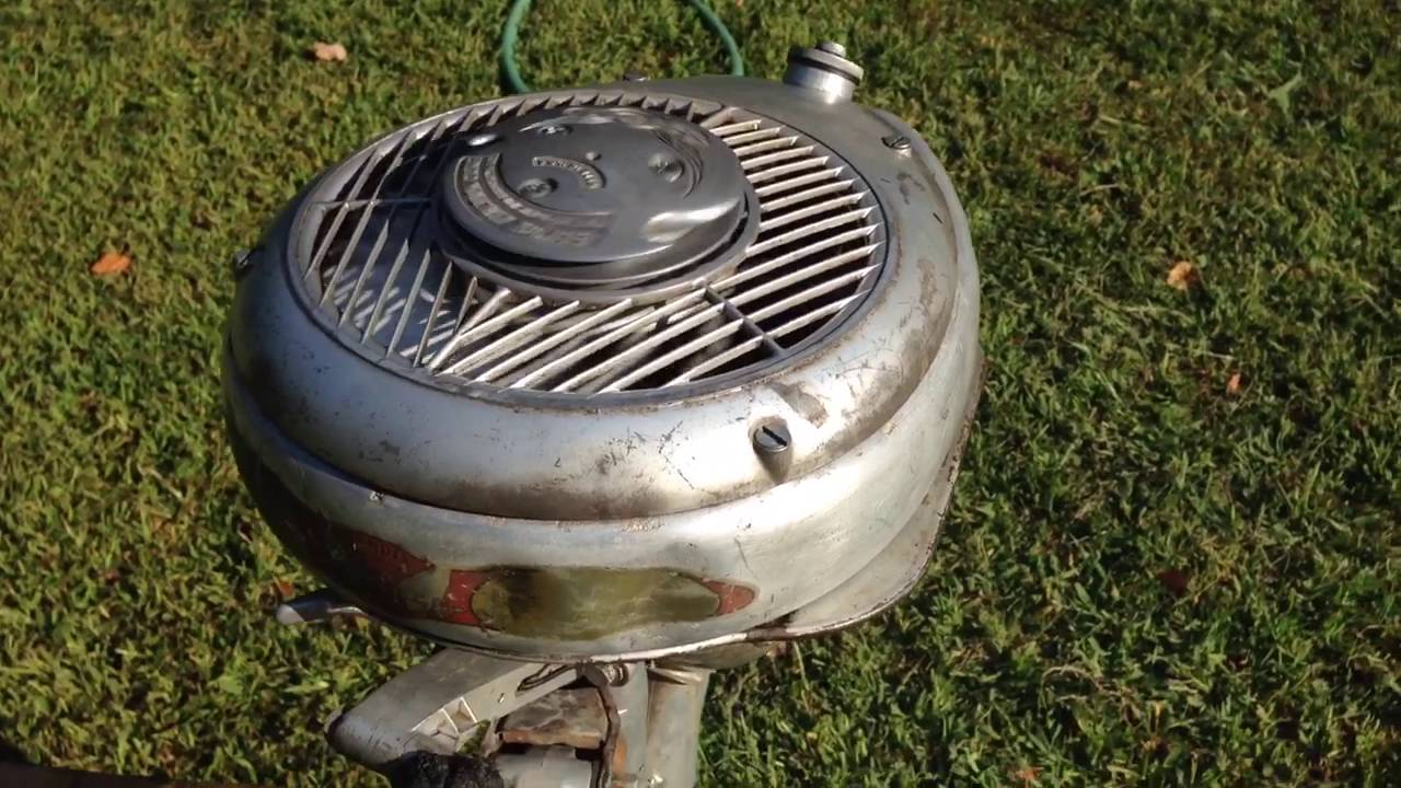 1937 BENDIX smd outboard motor - YouTube
