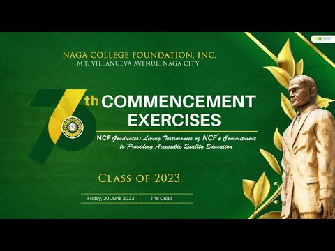 Naga College Foundation, Inc. - 𝗖𝗢𝗠𝗠𝗘𝗡𝗖𝗘𝗠𝗘𝗡𝗧 𝗘𝗫𝗘𝗥𝗖𝗜𝗦𝗘𝗦 2023 - YouTube