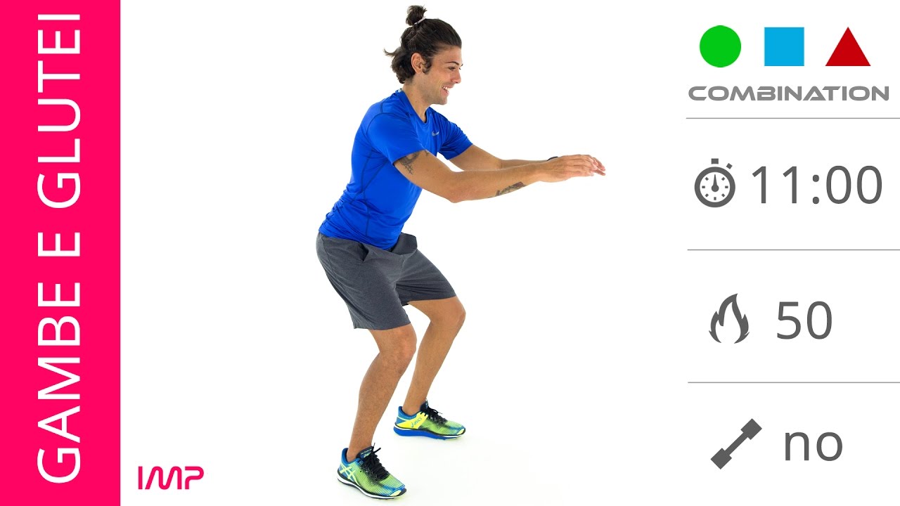 Esercizi Gambe E Glutei: Snellire e Tonicare Gambe e Glutei A Casa ...