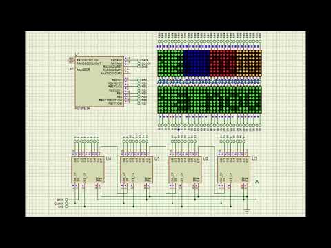 LED matrix interfacing and Pic Microcontroller | CCS - YouTube