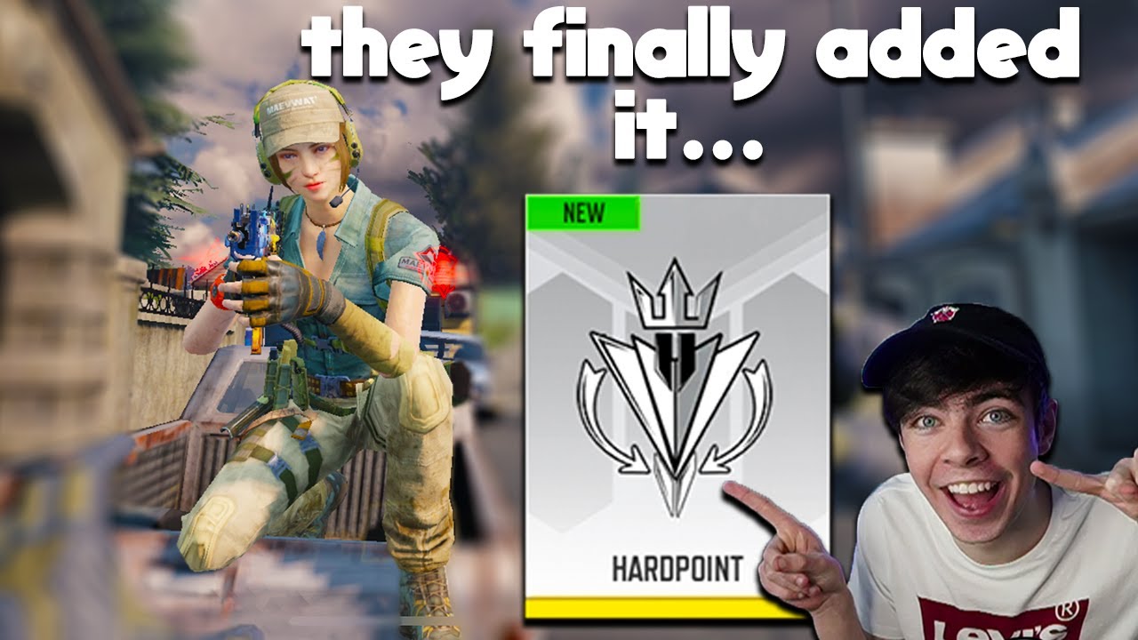 they added the BEST GAMEMODE TO RANKED! HARDPOINT IS HERE in COD Mobile! - YouTube