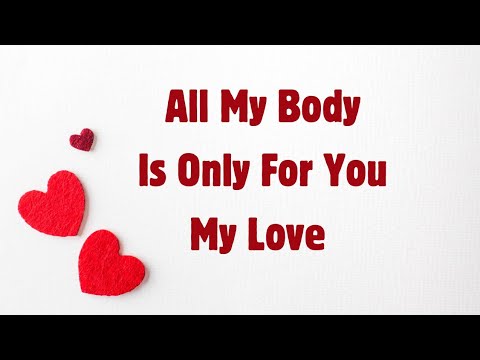 I Promise You My Body And Heart Are Yours Alone My Love ️🌹 I Will Not ...