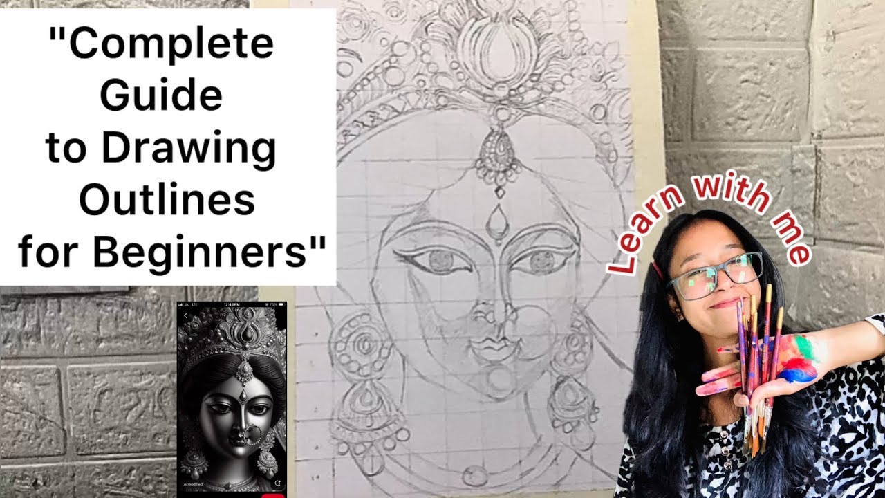 Step-by-Step Guide: Learn to Draw Outlines ️special for beginners#viral ...