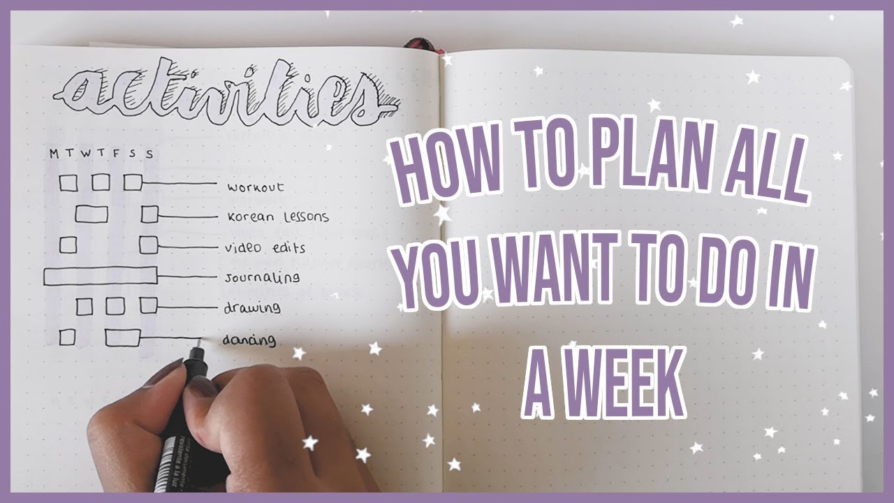 HOW I MAKE TIME FOR MY PERSONAL ACTIVITIES (STUDENT TIP) - YouTube