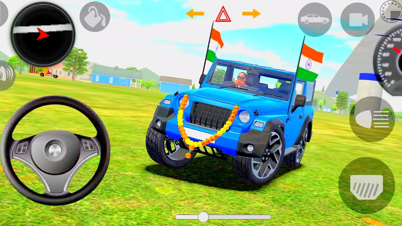 Thar (Song) ⚡🚘 Modified Mahindra Thar: Car Games ( Gadi Wala Cartoon ...
