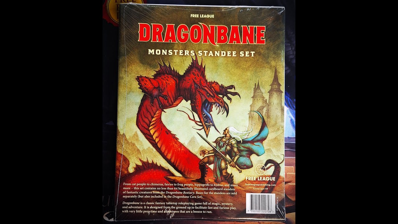 Dragonbane Bestiary Stanndee Set Opening - YouTube