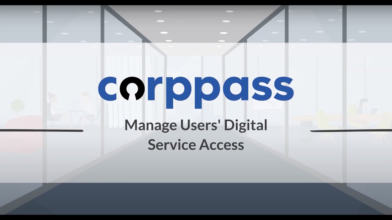Corppass User Guide : Manage Users Digital Service Access - YouTube
