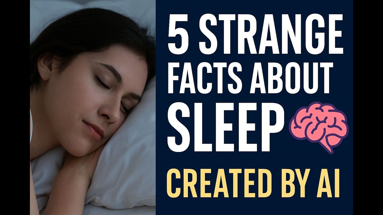 You Won't Believe These 5 Weird Sleep Facts! | AI-Generated Video ...