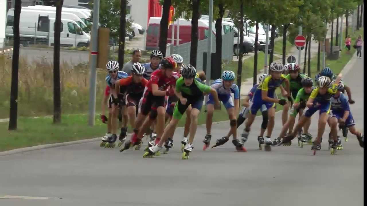 Inline Skating Double Push TSSC - YouTube