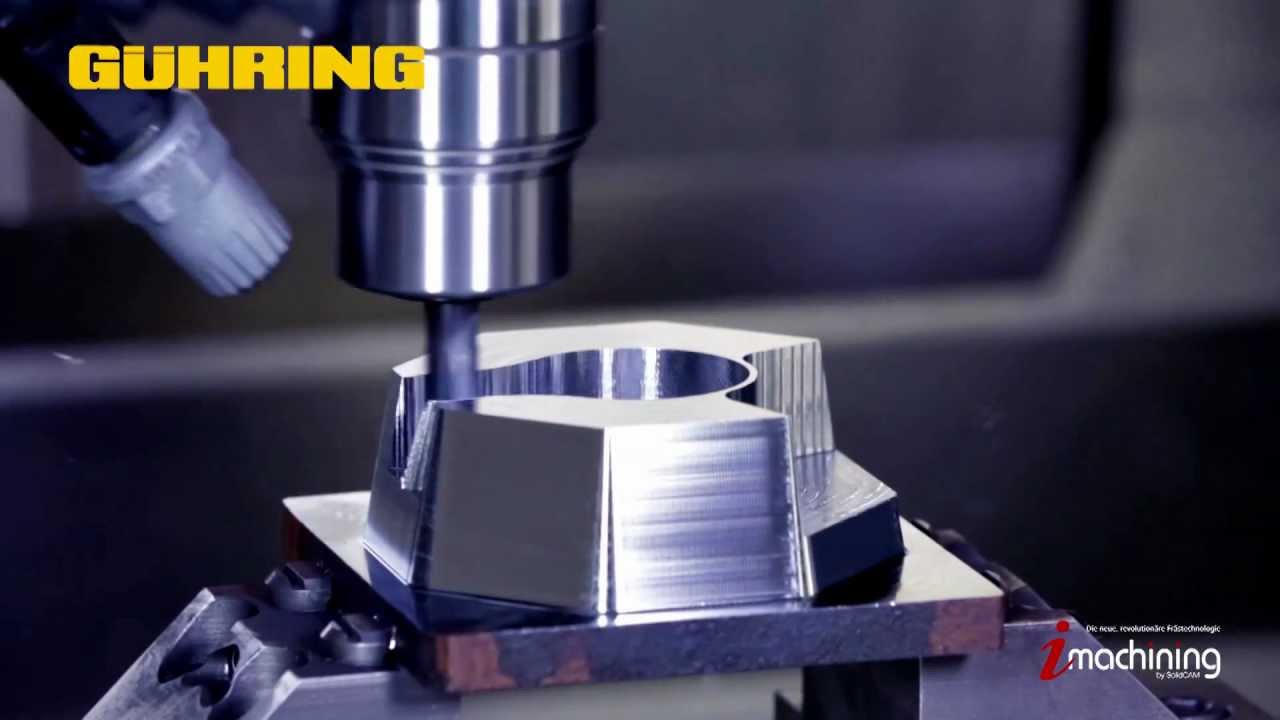 GUEHRING Gühring RF-100F milling - YouTube