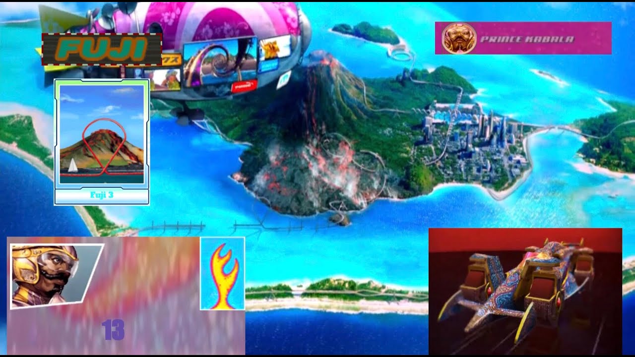 Speed Racer The Videogame (DS) Prince Kabala On Fuji Helexicon 3 - YouTube
