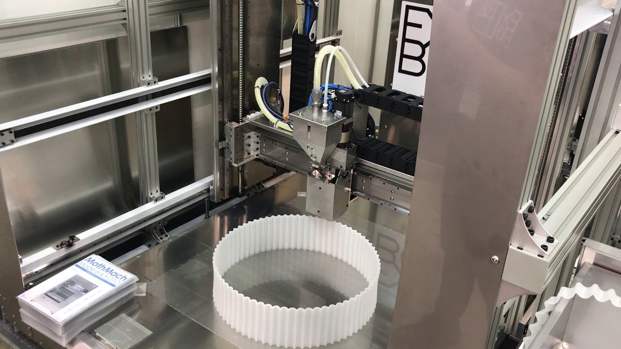 Slab Big 3D Printer DMS 2018 - YouTube