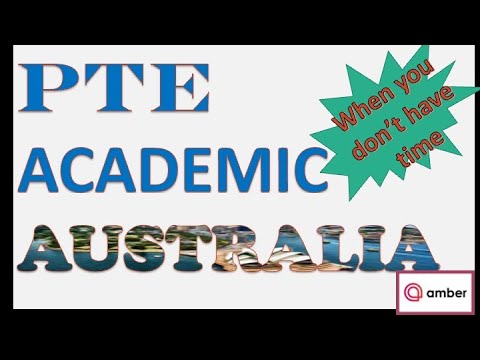 PTE prep when you DON'T have time - YouTube