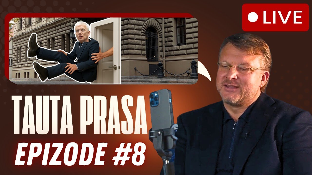 "Ar Kājām Pa Priekšu!" | TAUTA PRASA #8 | Šlesers 31.01.2022 - YouTube