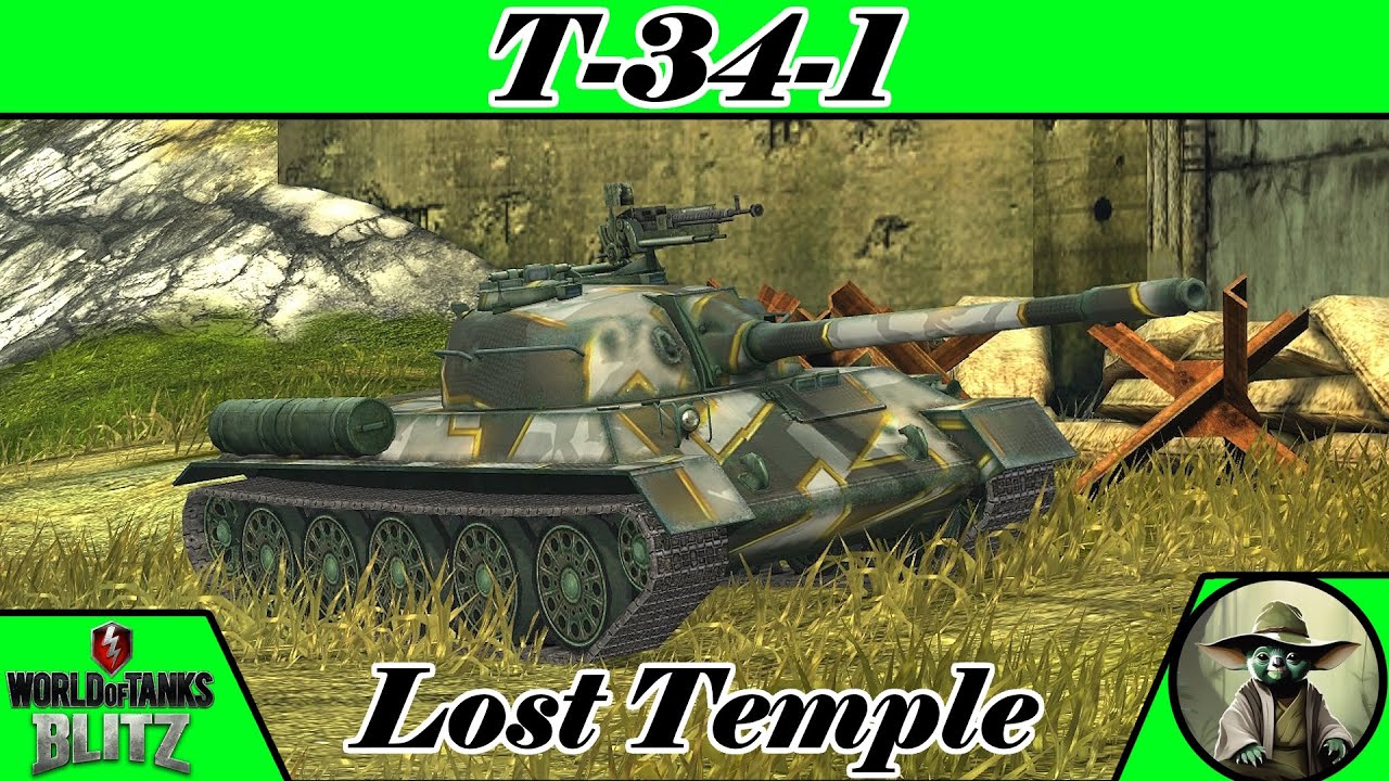 T-34-1 LOST TEMPLE & Mayan Ruins -_- World of Tanks Blitz - YouTube