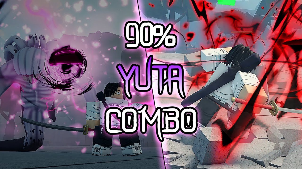 Yuta/Cursed Child 90% Combo + OP Tech | Sorcerer Battlegrounds - YouTube