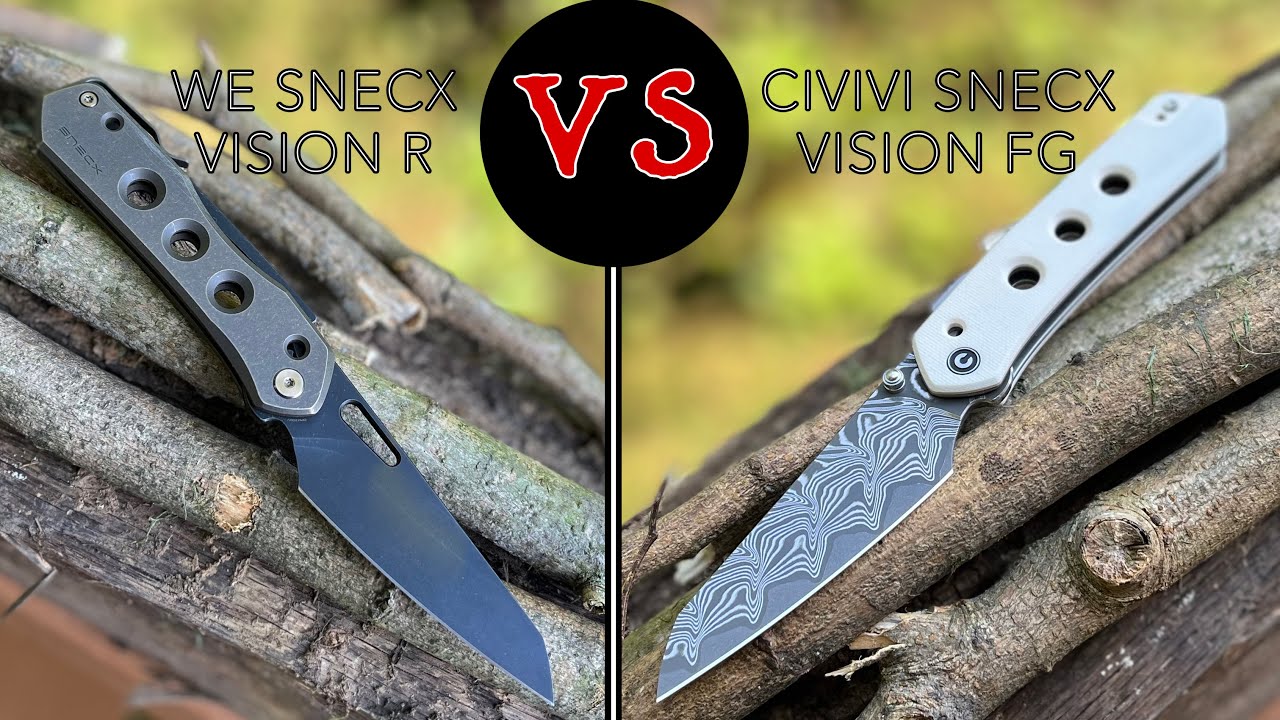 Which One is Right for You!? Civivi Vision FG vs WE Vision R! - YouTube