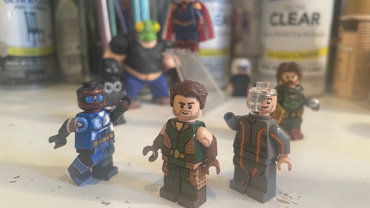 Custom Lego the boys mini figure showcase part 2 - YouTube
