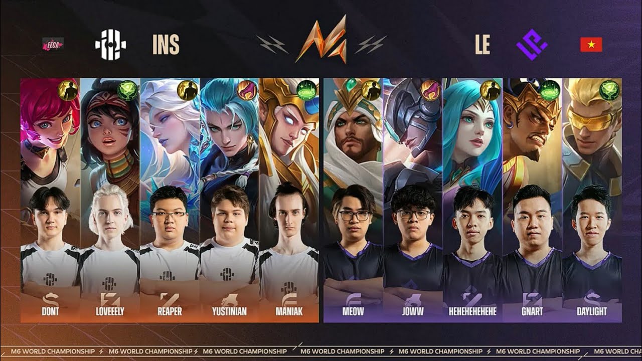 INSILIO vs LEGION ESPORTS GAME 1 M6 WILDCARD | LEGION ESPORTS vs ...