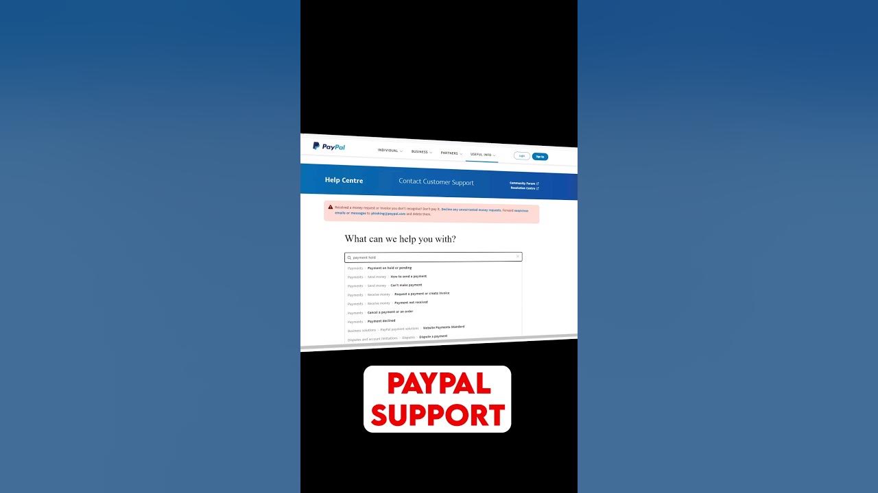How To Solve PayPal Payment Hold Issue #shorts - YouTube