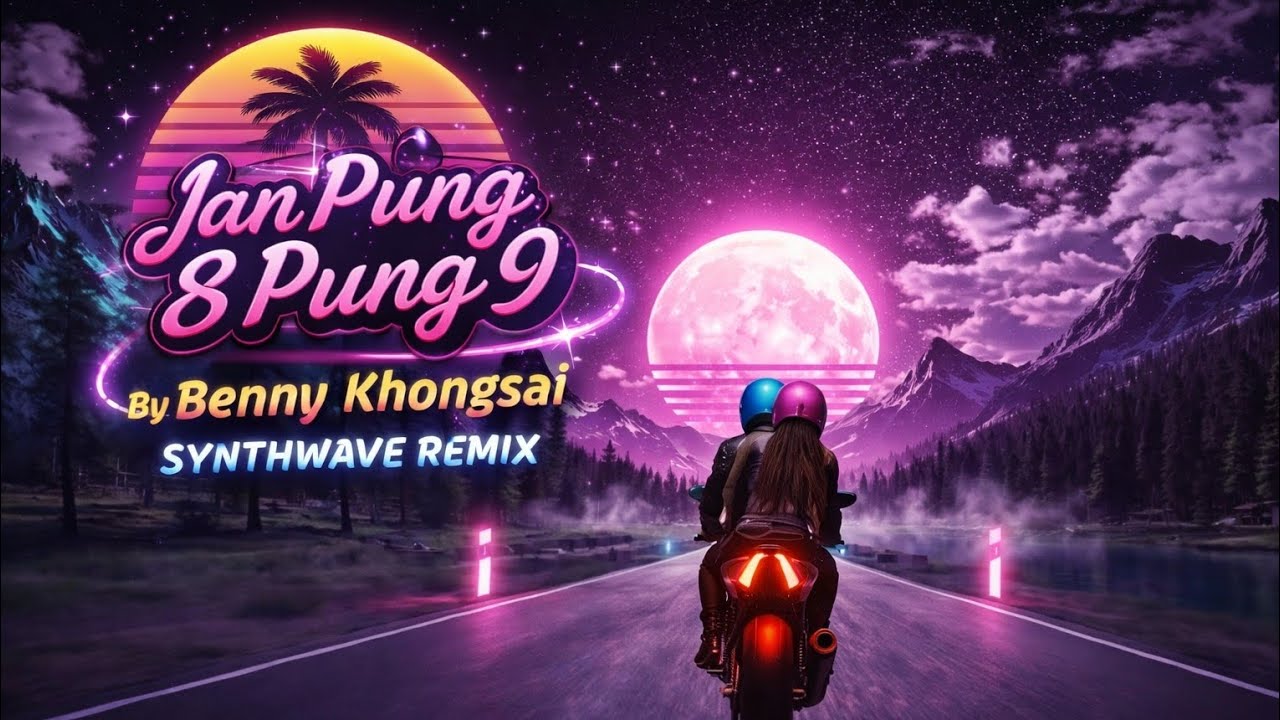 Jan Pung 8 Pung 9 (Synthwave/Retrowave Remix) | Lyrics Video | Thadou ...