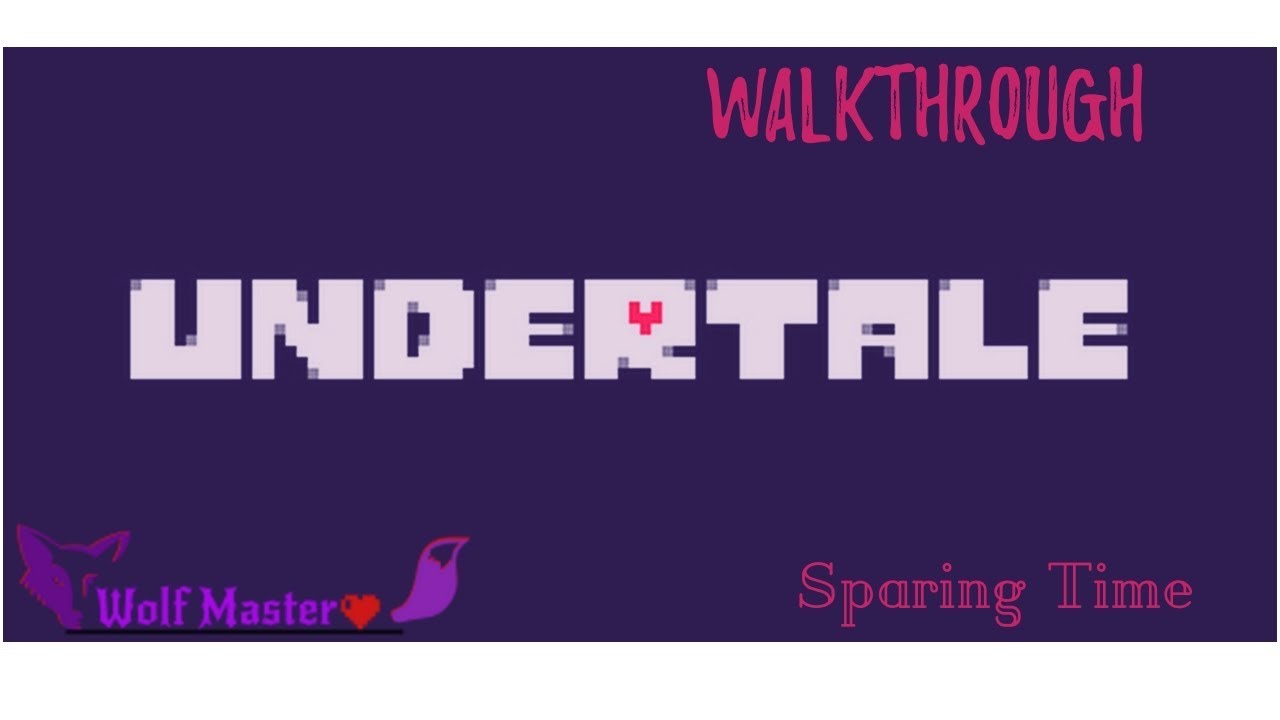 Undertale Walkthrough [No Killing Just Sparing Monsters] - YouTube