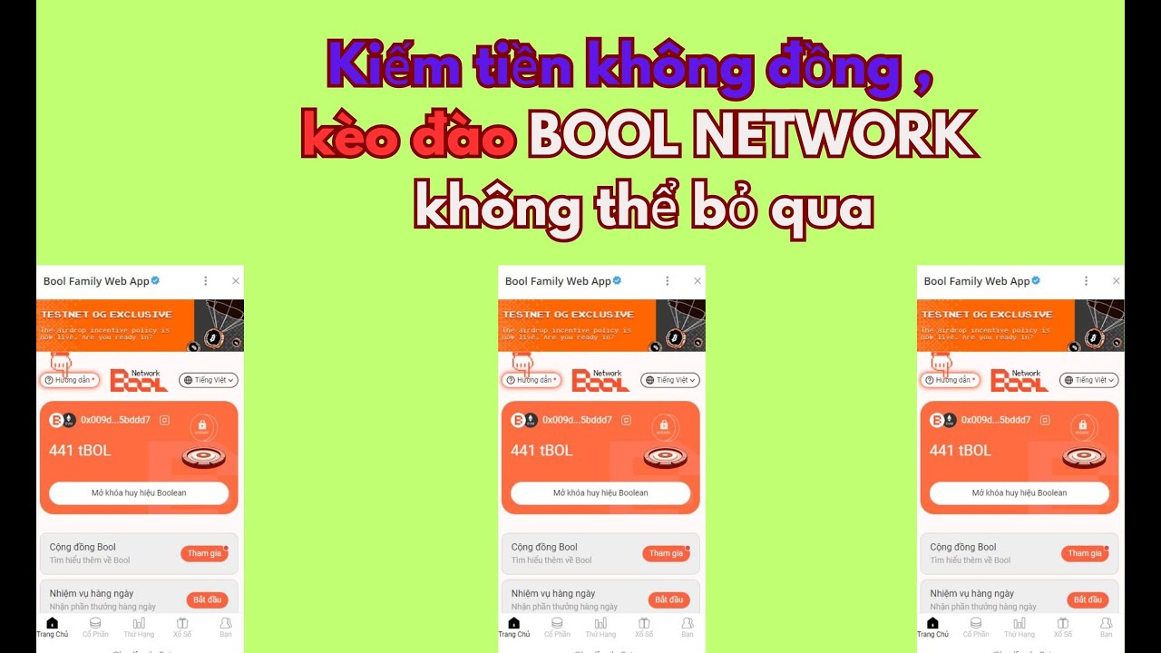 Kiếm tiền không đồng , kèo đào BOOL NETWORK không thể bỏ qua - YouTube