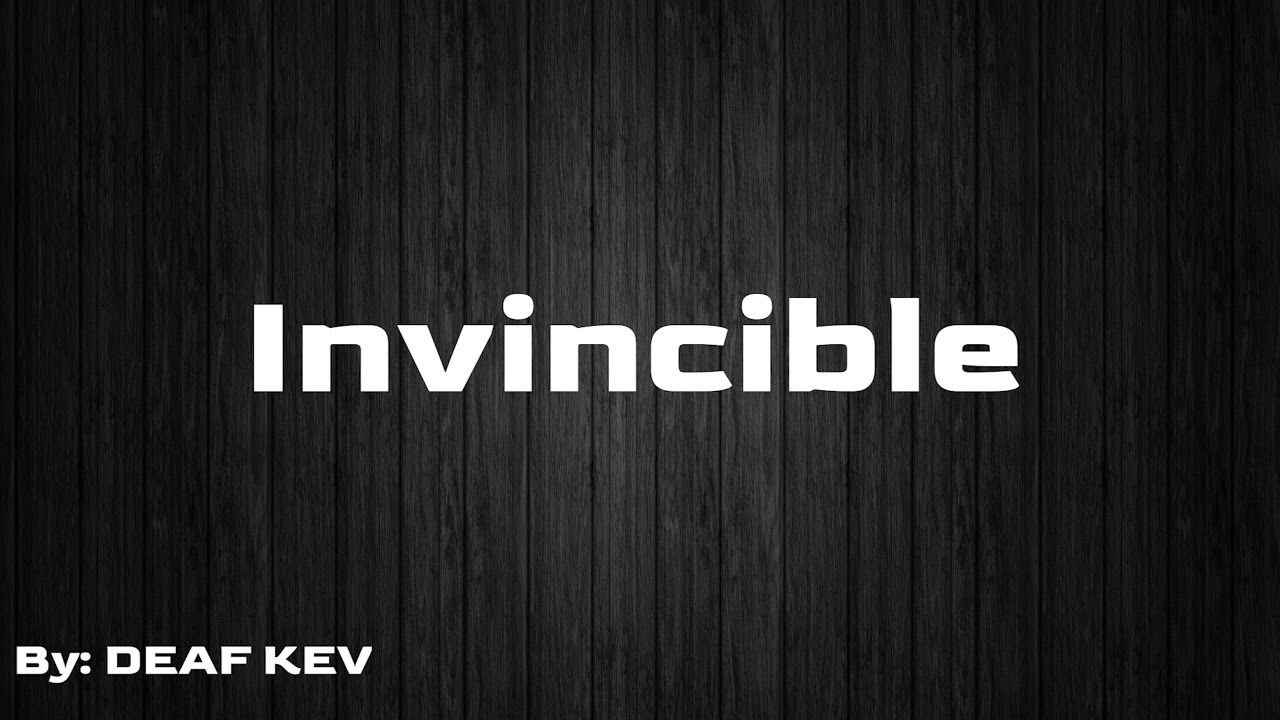 DEAF KEV - Invincible - YouTube