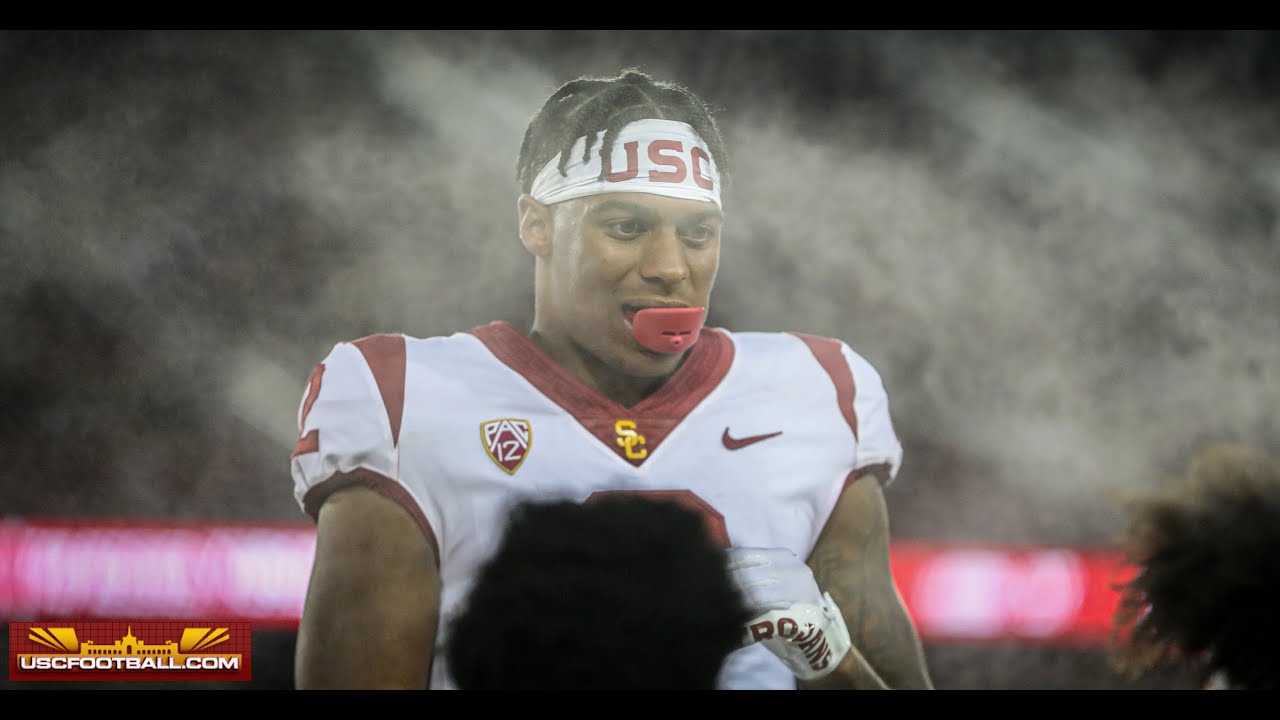USC wide receiver Brenden Rice 2022 field-level highlights - YouTube