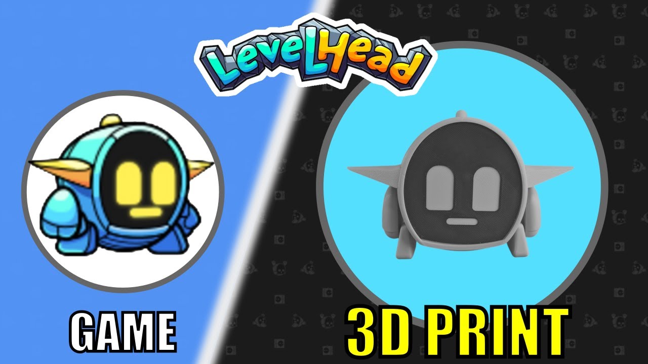 Game Levelhead 3D Print - Ripcord Power-Up , GR-18 (Delivery Robot ...