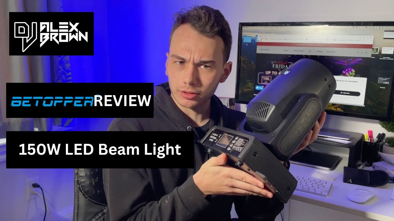 Betopper 150W LED Beam Moving Head Light | SUPER COMPACT | BETOPPER DJ ...